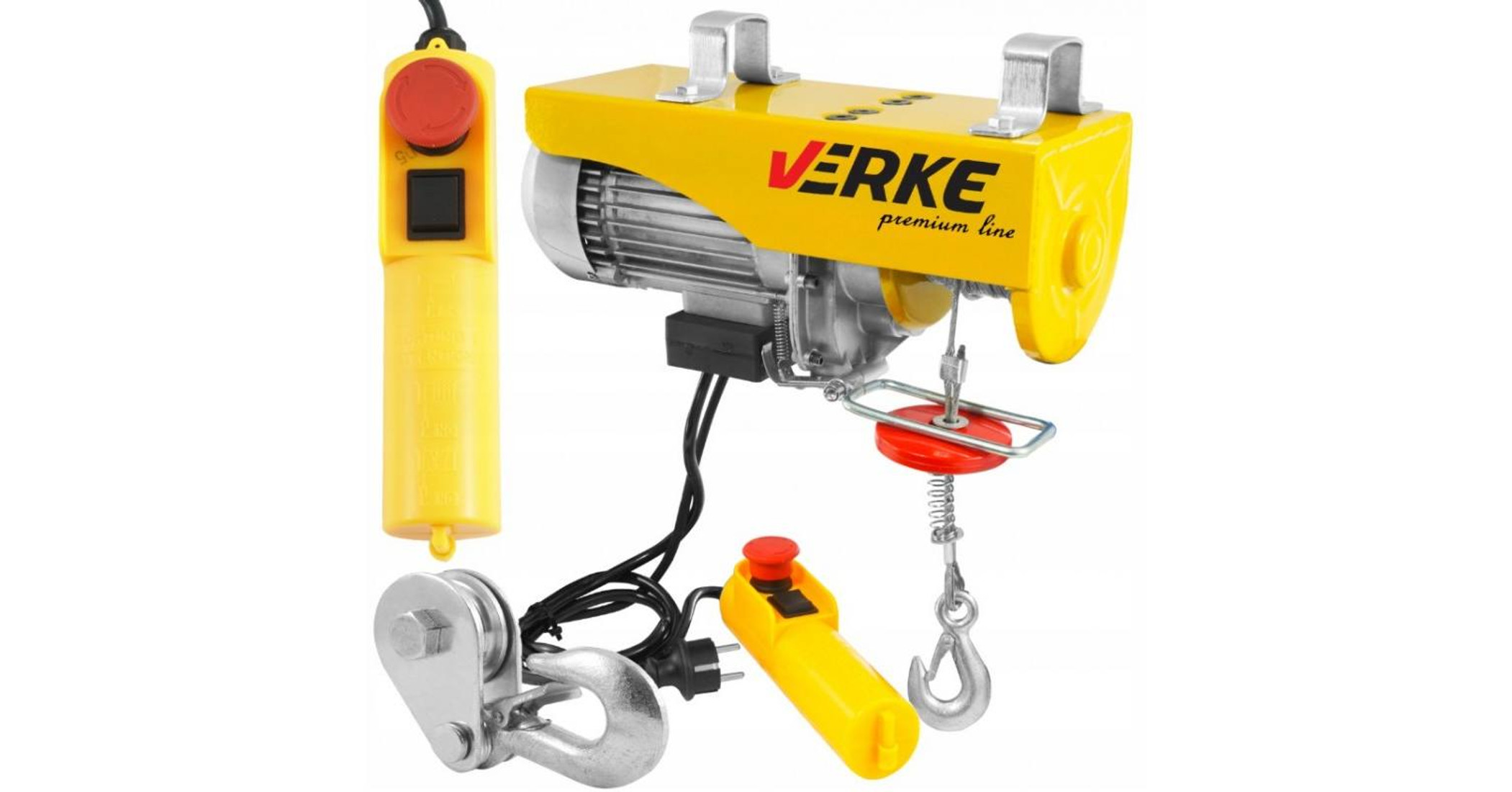 Verke elektromos csörlő 540W/125/250 kg /6/12 m