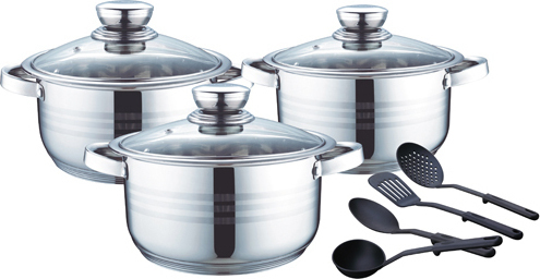 Royalty Line 10 részes edénykészlet - Edények